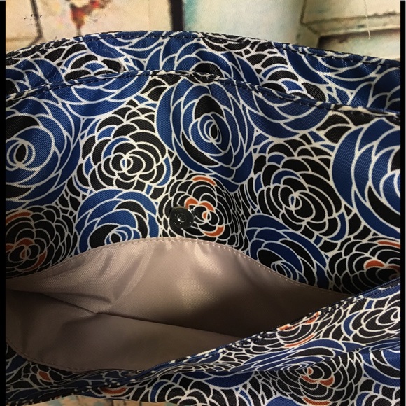 Kipling | Bags | Kipling Blue Navy Floral Bag Purse | Poshmark